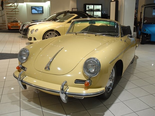 Yellow Porsche 356 for sale | JamesEdition