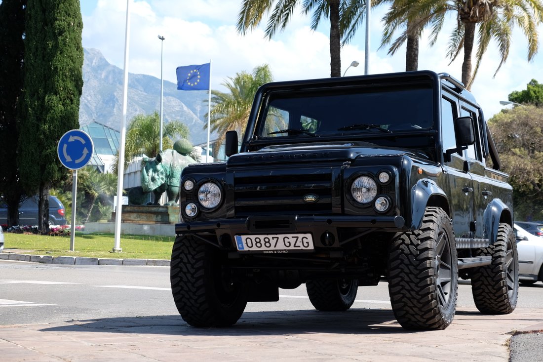 2010 Land Rover Defender Black In Marbella, Andalusia, Spain For Sale ...