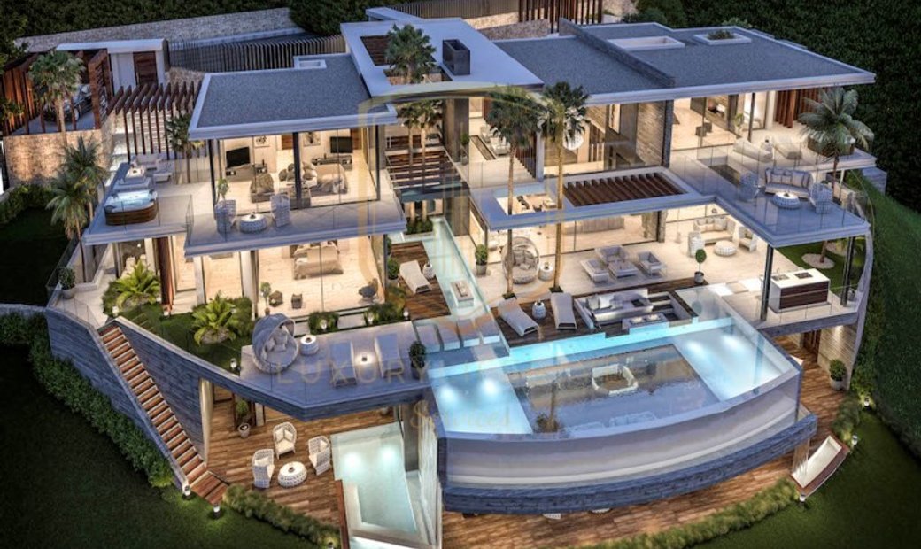 Impressive Contemporary Villa Located In La In El Madroñal, Andalusia ...