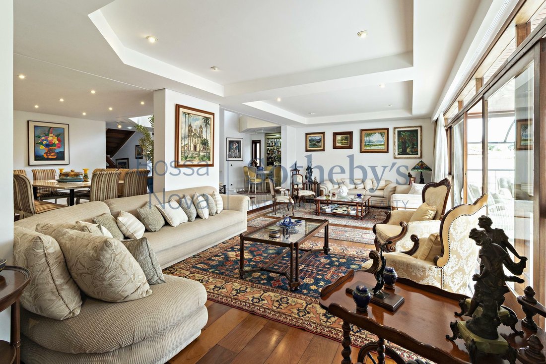 Wide House In "Alphaville Residencial I" Gated Community In São Paulo ...