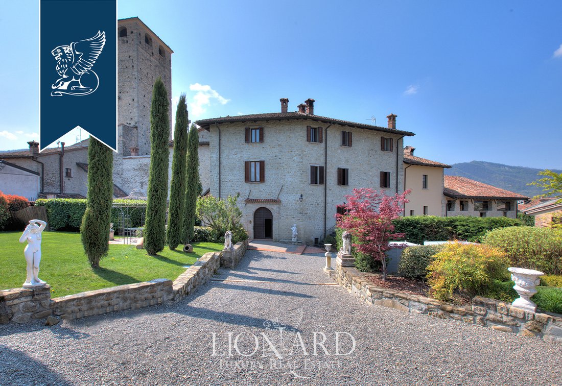 Luxury Castle For Sale In The Province Of Pavia In Varzi, Lombardy ...