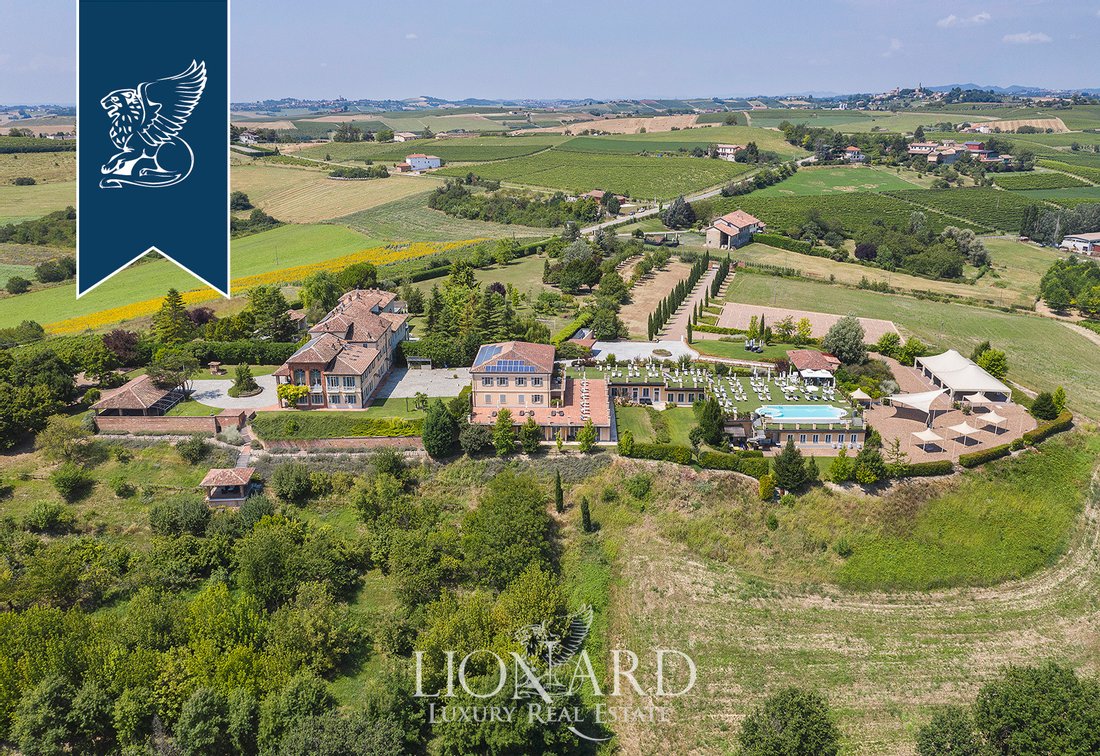 Exclusive Panoramic Estate In Monferrato In Vignale Monferrato ...