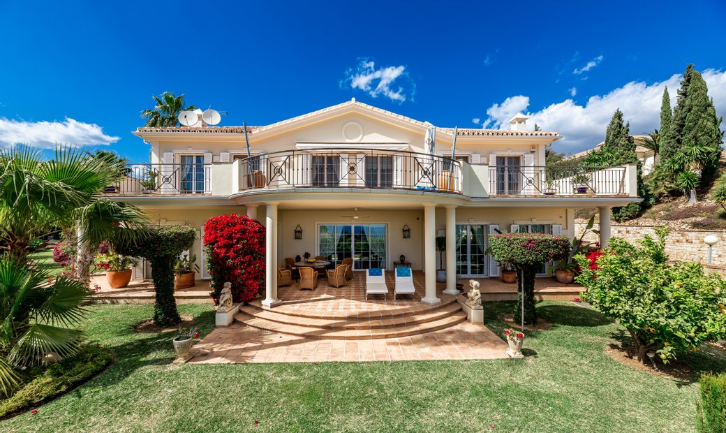 Andalusian Style Villa With Sea Views In In Calahonda Andalusia Spain