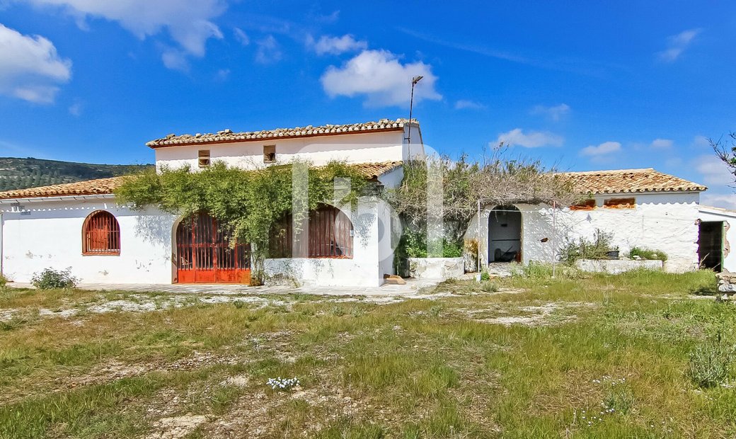 Large Finca Style House With 12 Hectares In Benissa, Valencian ...