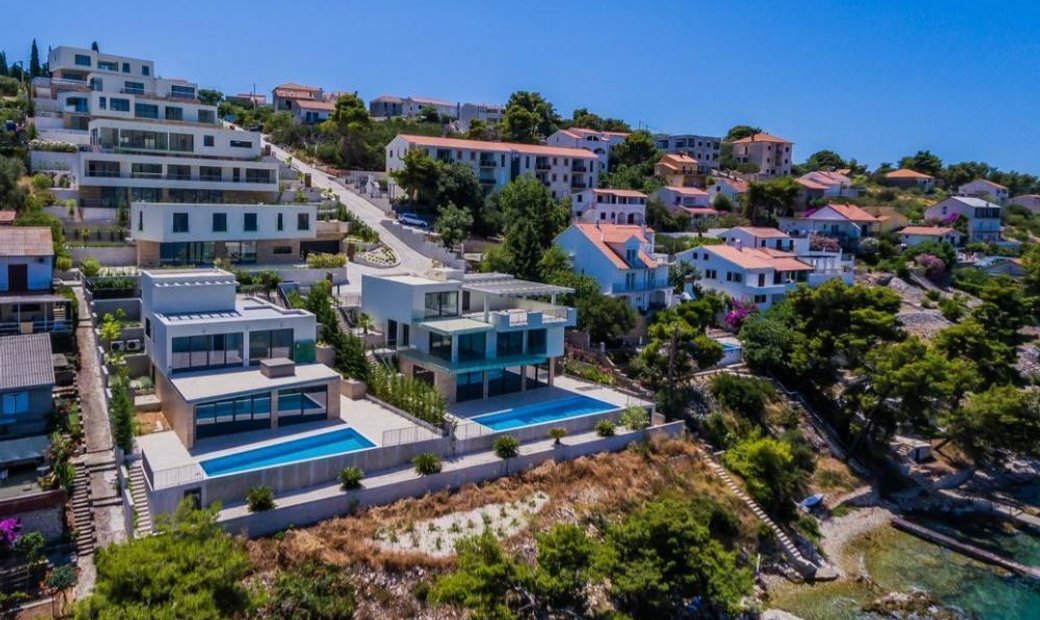 Villa In A Mew Modern Complex On The In čiovo, Split Dalmatia County ...
