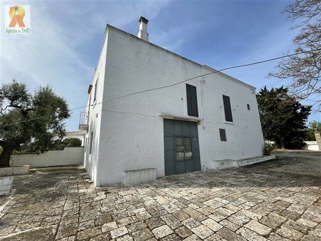 Ancient Farmhouse On Two Levels With Land And In Ostuni, Apulia, Italy ...