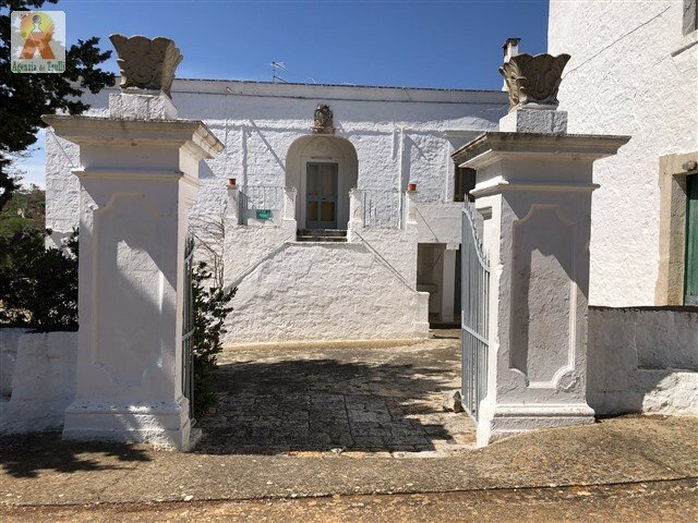 Ancient Farmhouse On Two Levels With Land And In Ostuni, Apulia, Italy ...