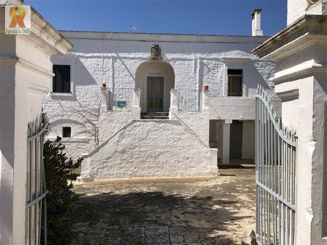Ancient Farmhouse On Two Levels With Land And In Ostuni, Apulia, Italy ...