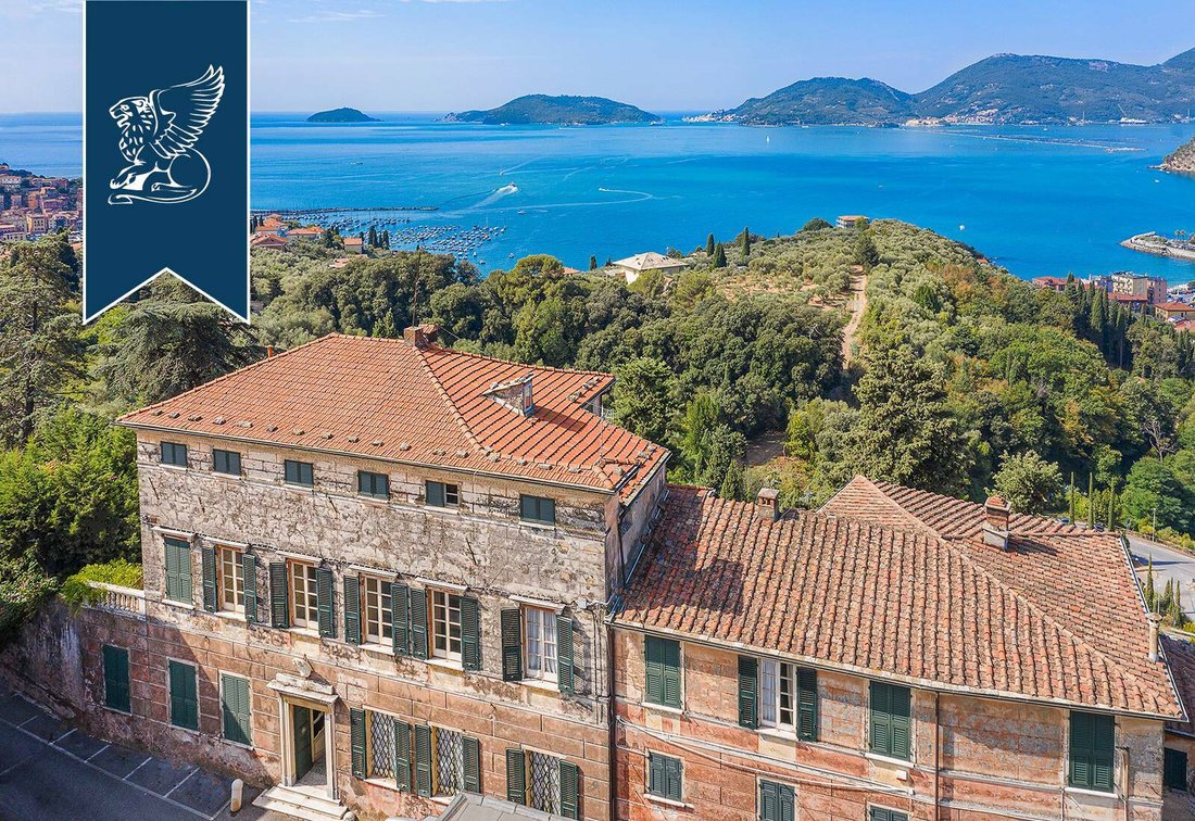 Exclusive Period Villa For Sale In Lerici In Lerici, Liguria, Italy For ...