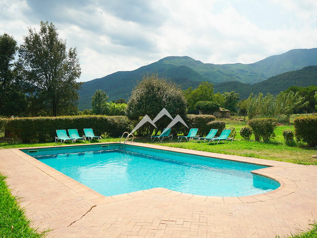 Beautiful Agritourism Located In An Authentic In Anglès, Catalonia ...