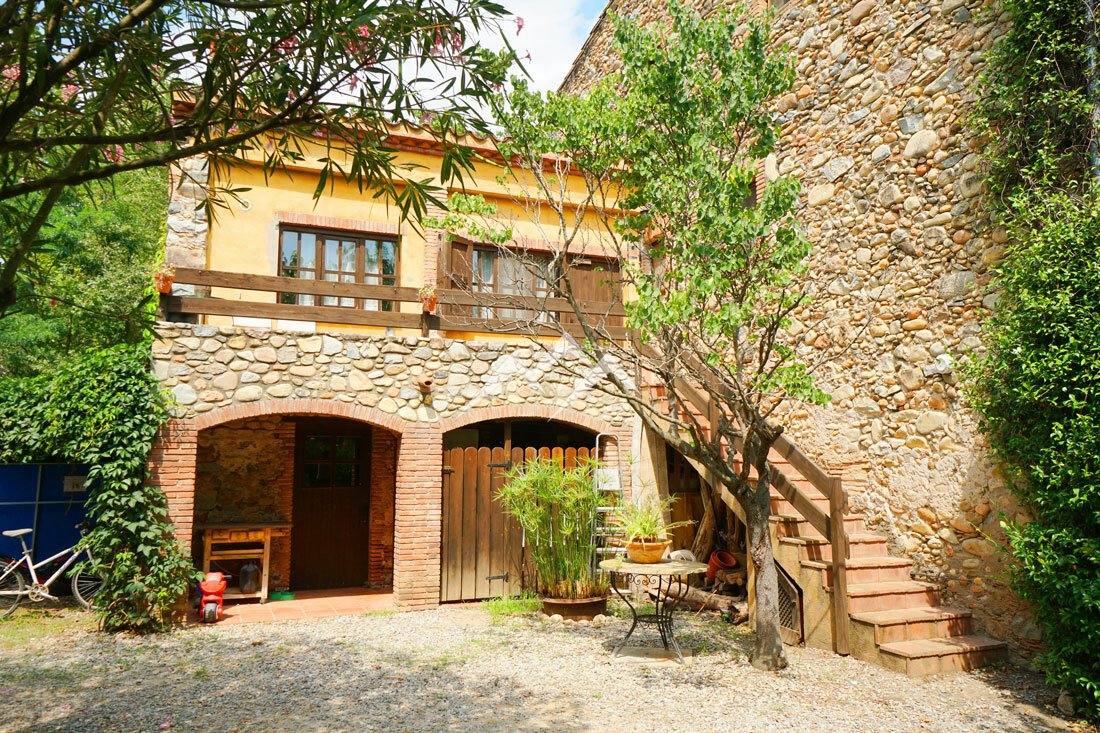 Beautiful Agritourism Located In An Authentic In Anglès, Catalonia ...
