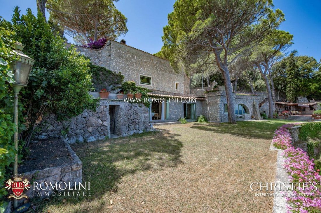 Argentario Sea View Villa For Sale In In Porto Santo Stefano, Tuscany ...