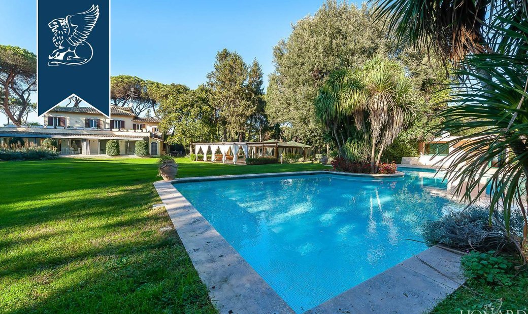 Luxury Villa With Pool For Sale In Rome In Rome, Lazio, Italy For Sale ...
