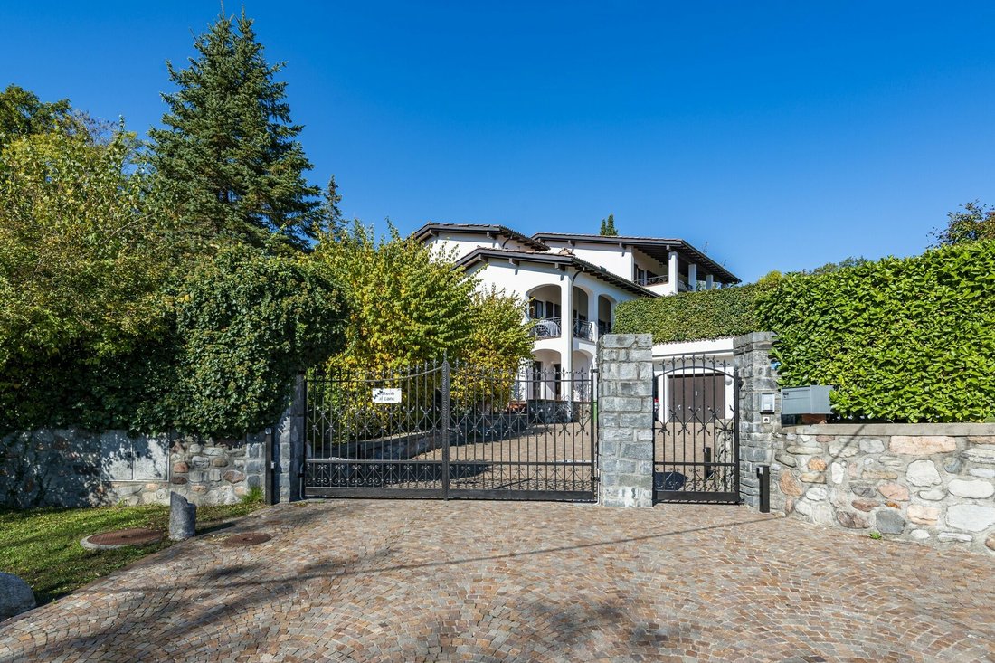 Mediterranean Villa With Building Land In Stabio, Ticino, Switzerland ...