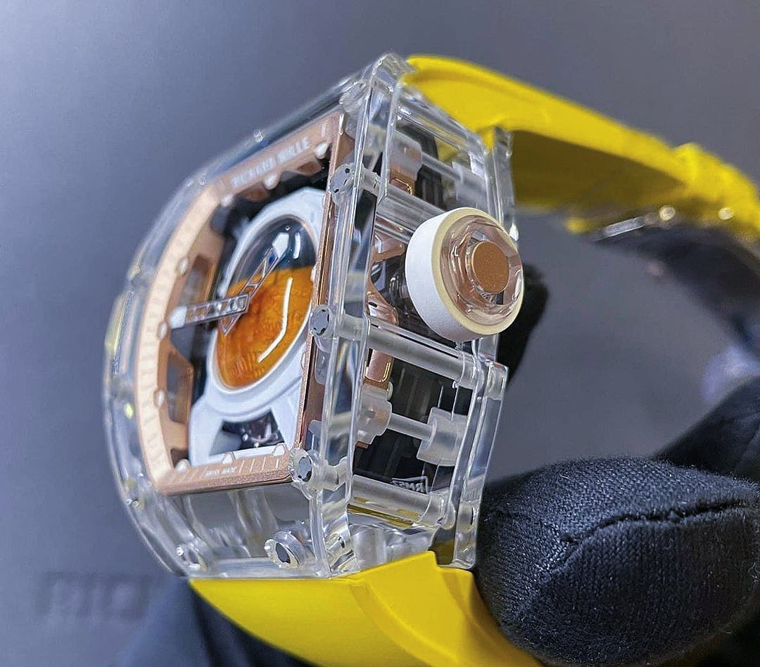 Richard Mille New Rm 52 05 Sapphire Tourbillon Pharrell In Hong richard-mille-new-rm-52-05-sapphire-tourbillon-pharrell-in-hong