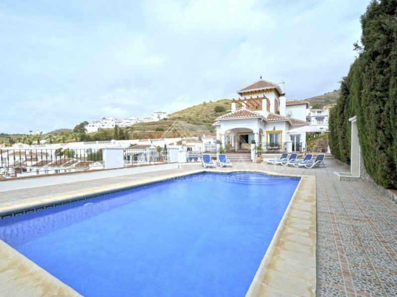 Fantastic Villa With Sea Views In Torrox Costa, In Torrox, Andalusia ...