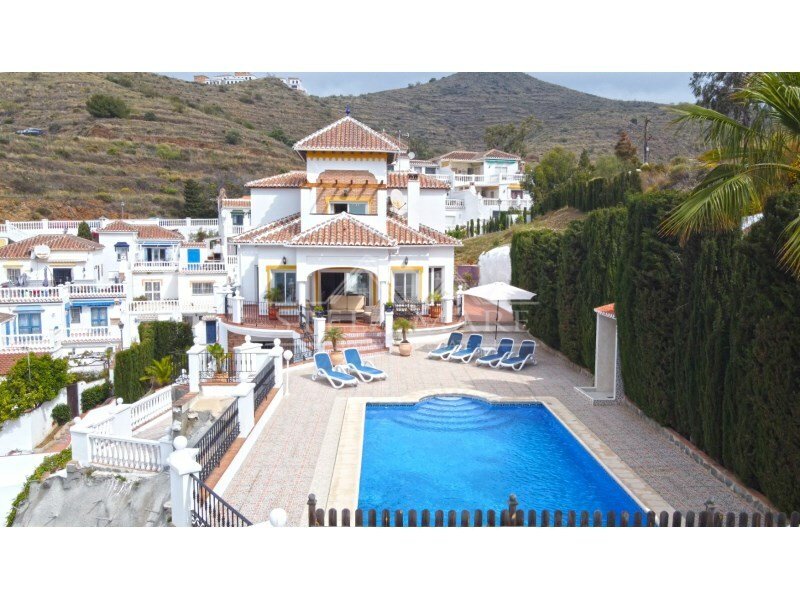 Fantastic Villa With Sea Views In Torrox Costa, In Torrox, Andalusia ...