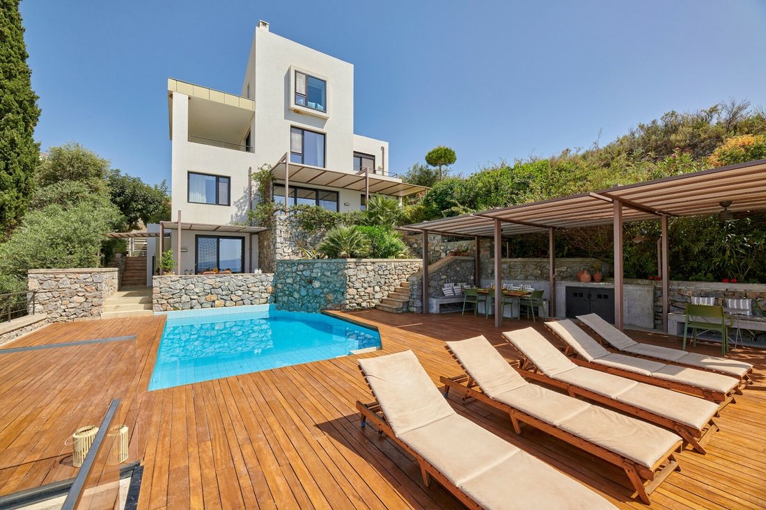 Elegant Modern Property Located In A Picturesque Cove In Kitries ...