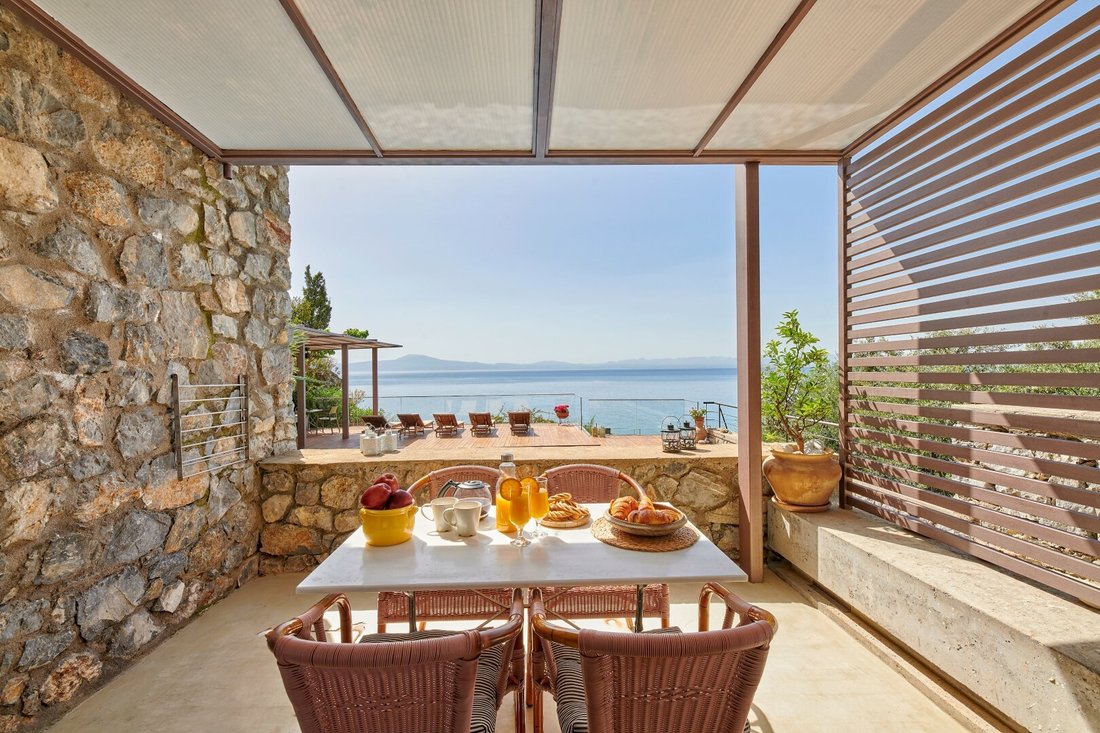 Elegant Modern Property Located In A Picturesque Cove In Kitries ...