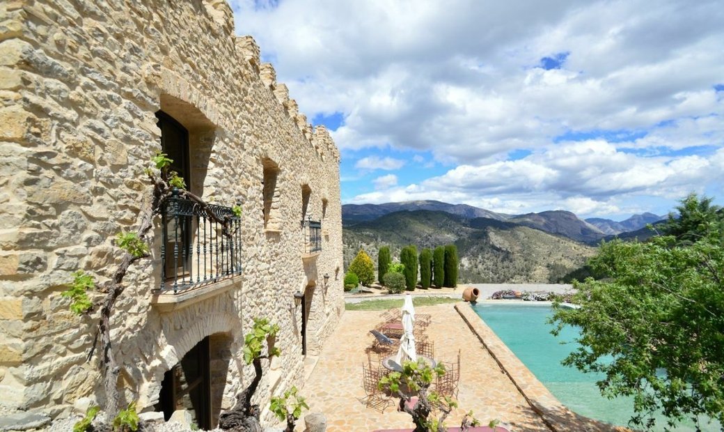 Luxury Castle In Relleu In Relleu, Valencian Community, Spain For Sale ...