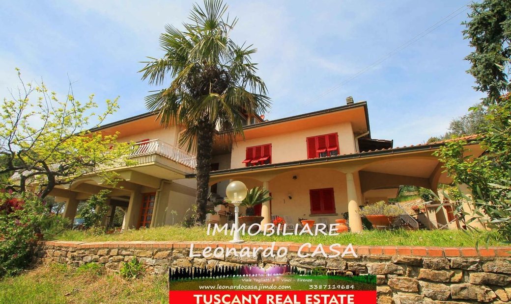 Villa Singola En Venta A Vinci Composto En Spicchio Sovigliana, Toscana ...