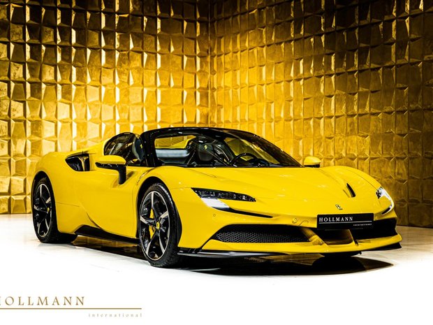 Yellow Ferrari SF90 for sale | JamesEdition