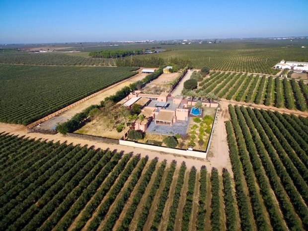 Luxury farm ranches with garden for sale in Sevilla, Andalusia, Spain ...