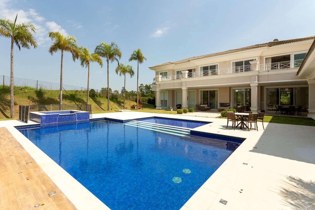 House With Imposing Architecture In Gated Community In Itu, Brazil For ...