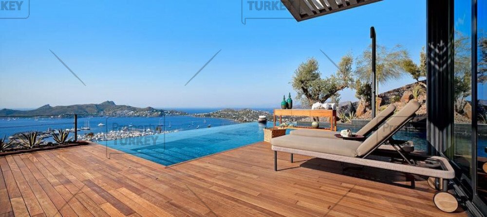 Mansion With Stunning Palmarina Vista In Bodrum In Yalıkavak, Muğla ...