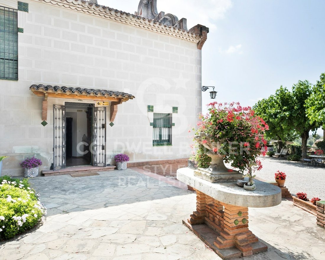 Beautiful Finca Of Three Houses That In Castellar Del Vallès, Catalonia ...