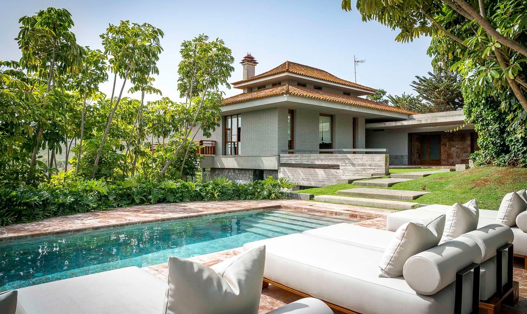 Villa With Pool And Beautiful Views In Los Alvarados In Las Palmas ...