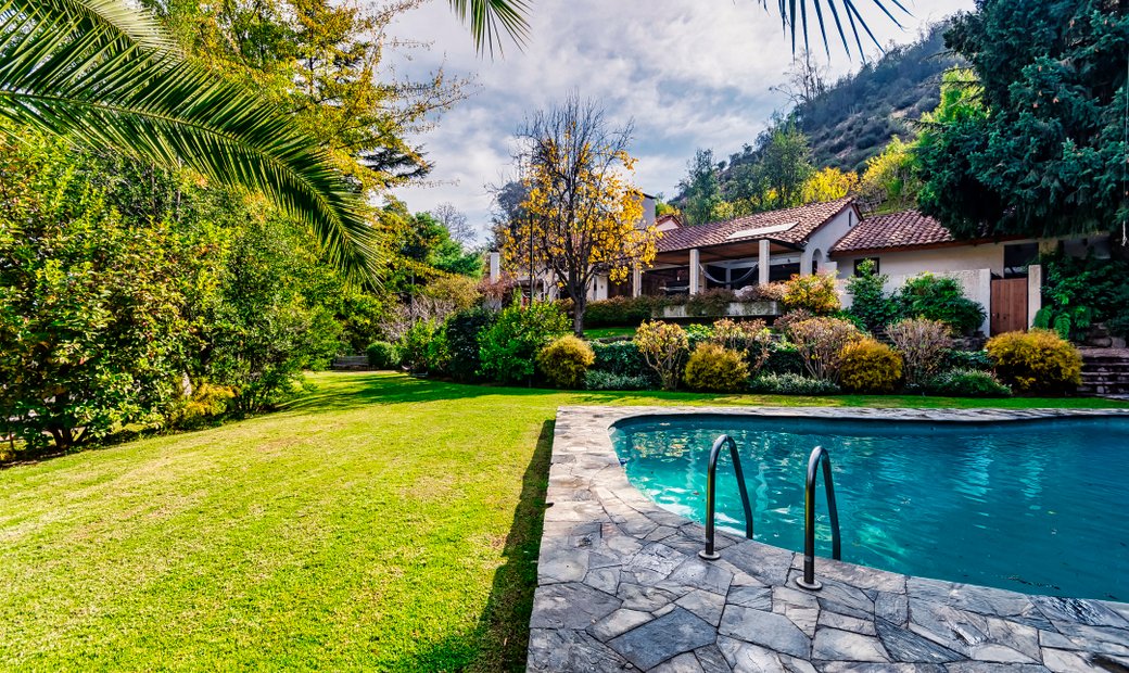 Colonial Style House In El In Lo Barnechea, Santiago Metropolitan ...