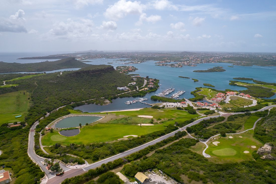 Seru Boca Estate Mediterranean Waterfront Villa In Willemstad, Curaçao ...