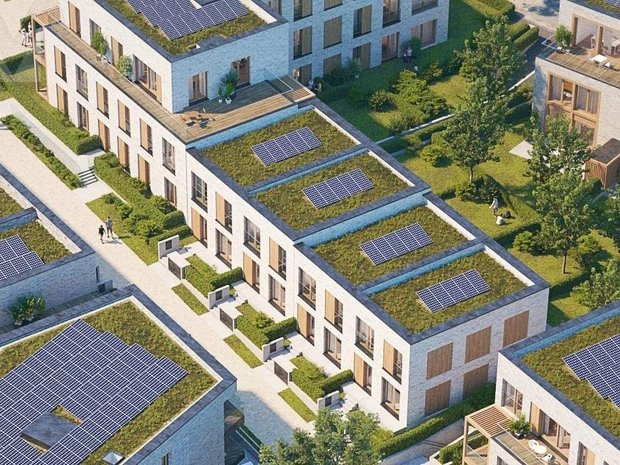 Luxe maisons avec balcon à vendre en Bertrange, District de Luxembourg ...