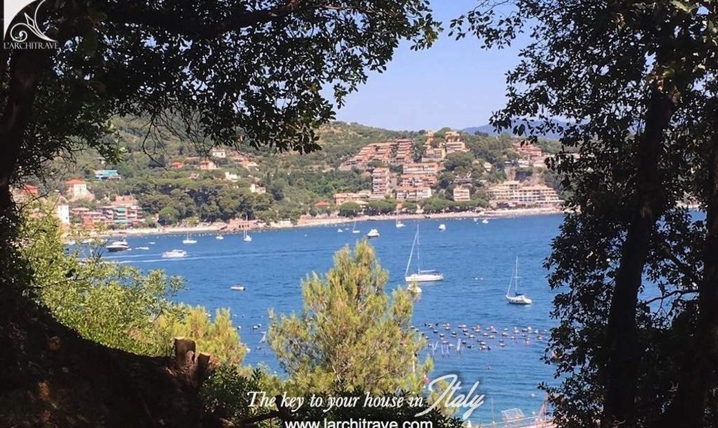 Villa Privata Isolata Situata Su Un'isola Esclusiva Nel In Liguria ...