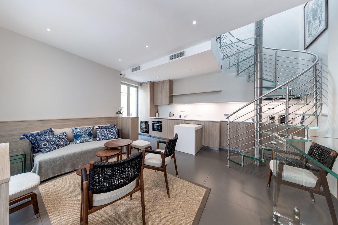 Gorgeous Interior Designed Triplex Apartment With Rare Sunny In Monaco ...