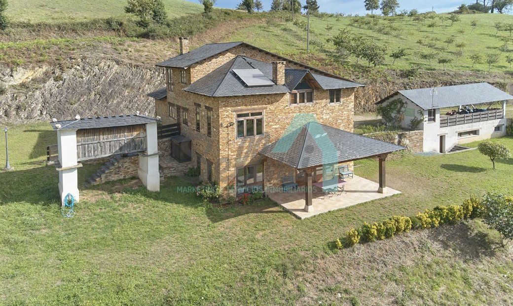 San Tirso De Abres Villa In San Tirso De Abres, Asturias, Spain For ...