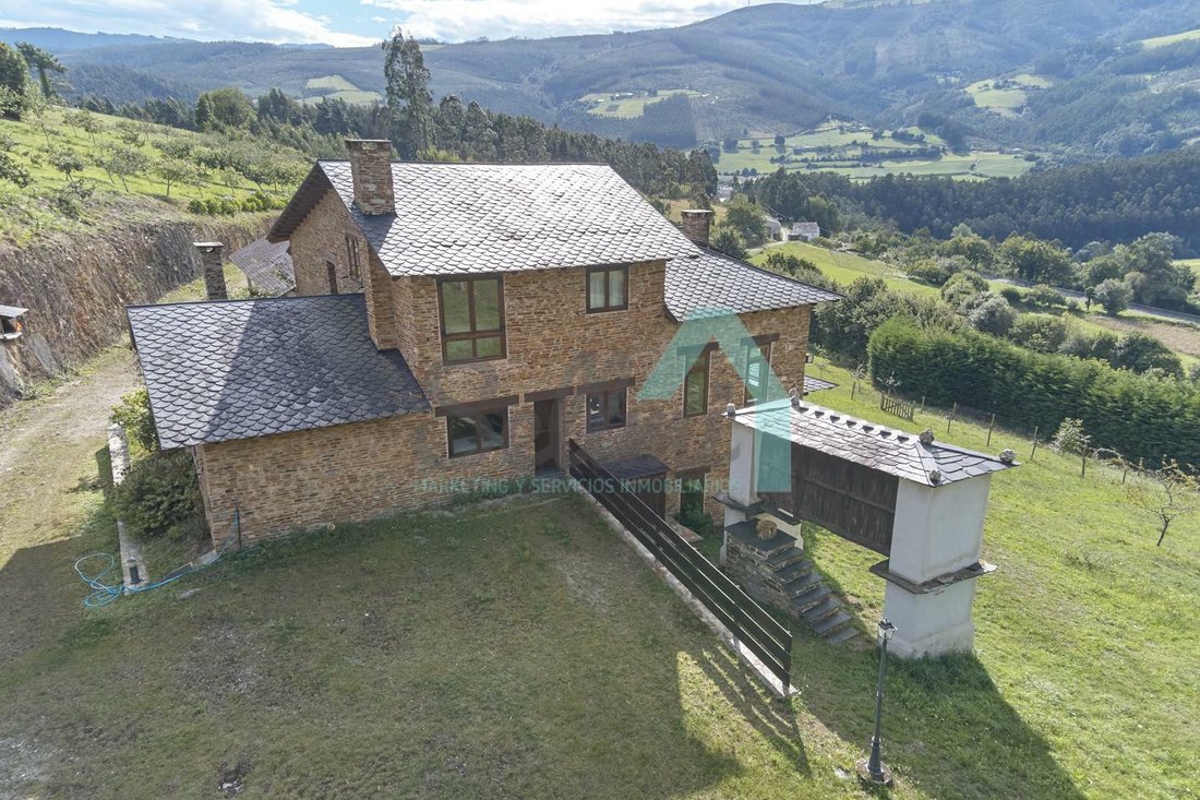San Tirso De Abres Villa In San Tirso De Abres, Asturias, Spain For ...