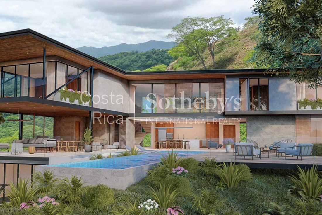 The Ocean View Ridgeline In Tamarindo, Guanacaste Province, Costa Rica ...