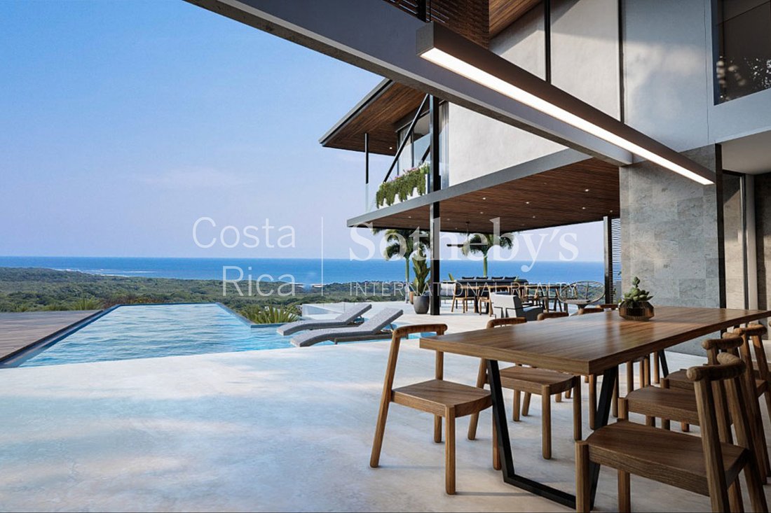 The Ocean View Ridgeline In Tamarindo, Guanacaste Province, Costa Rica ...