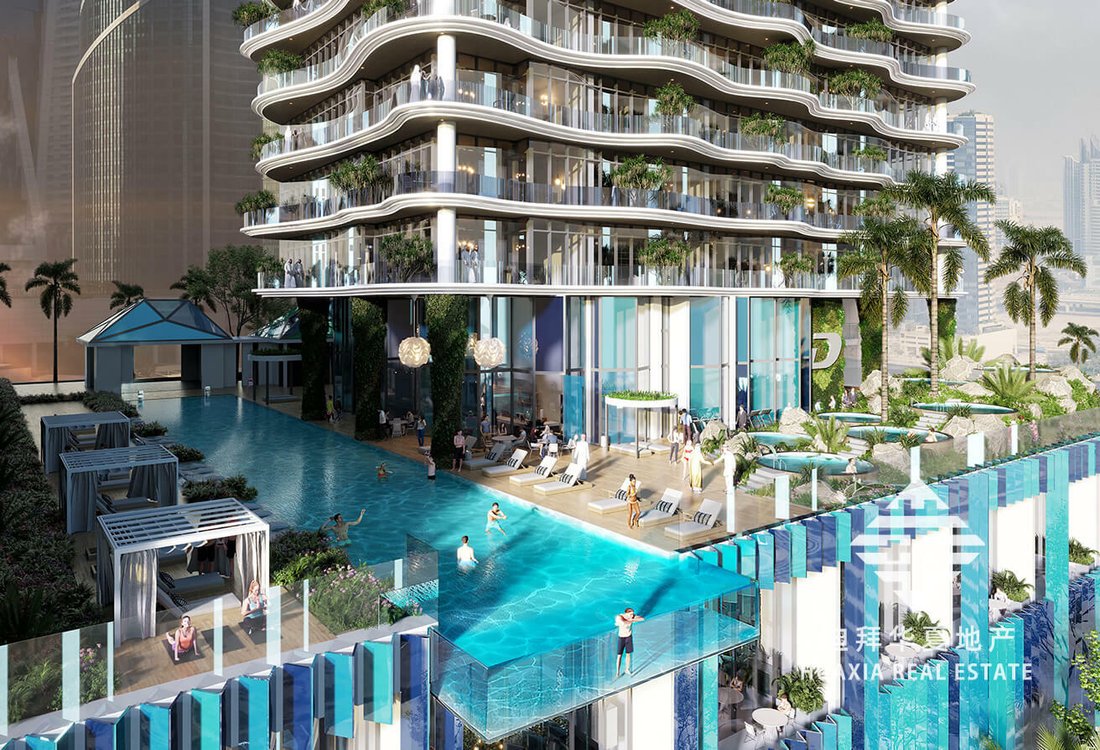 Chic Tower At Business Bay, Dubai Luxury In Dubai, Dubai, United Arab ...