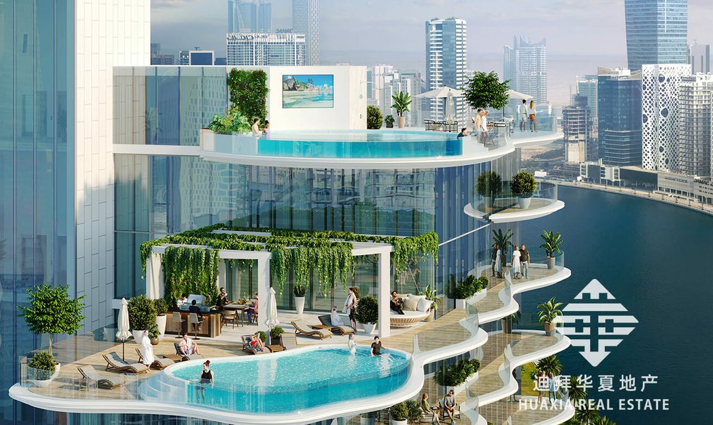 Chic Tower At Business Bay, Dubai Luxury In Dubai, Dubai, United Arab ...