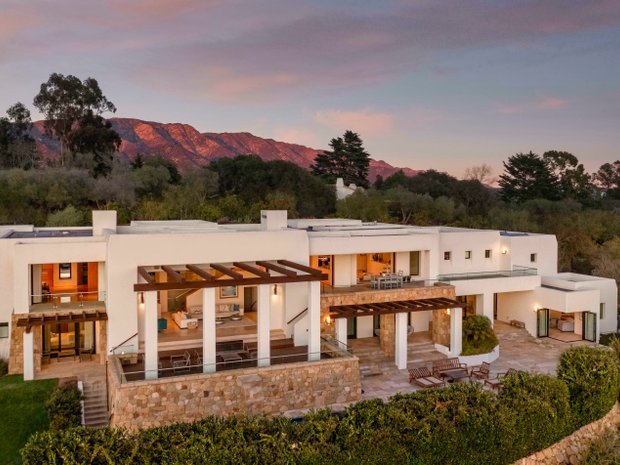 Luxury gated community houses for sale in Montecito, California ...