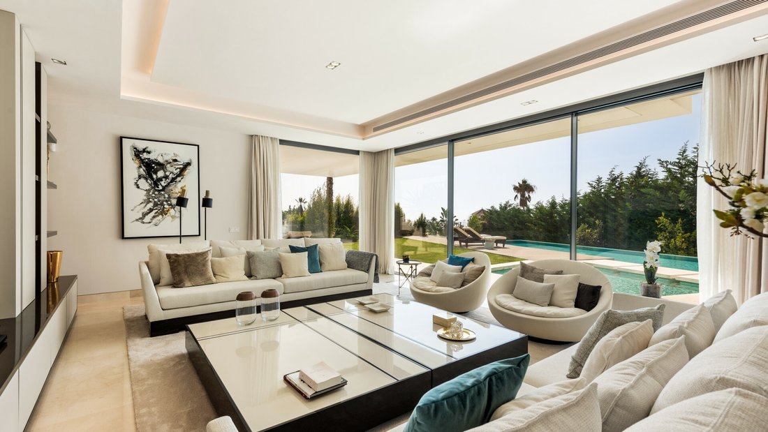 Newly Built Villa Only A Few Steps From The Sea In Marbella, Andalusia ...