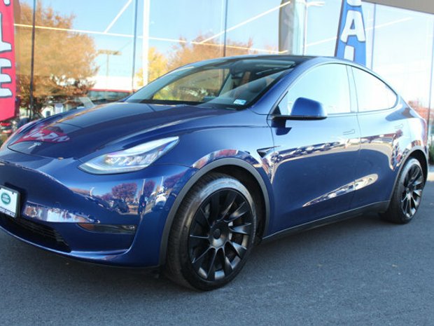 Blue Tesla Model Y Long Range for sale | JamesEdition