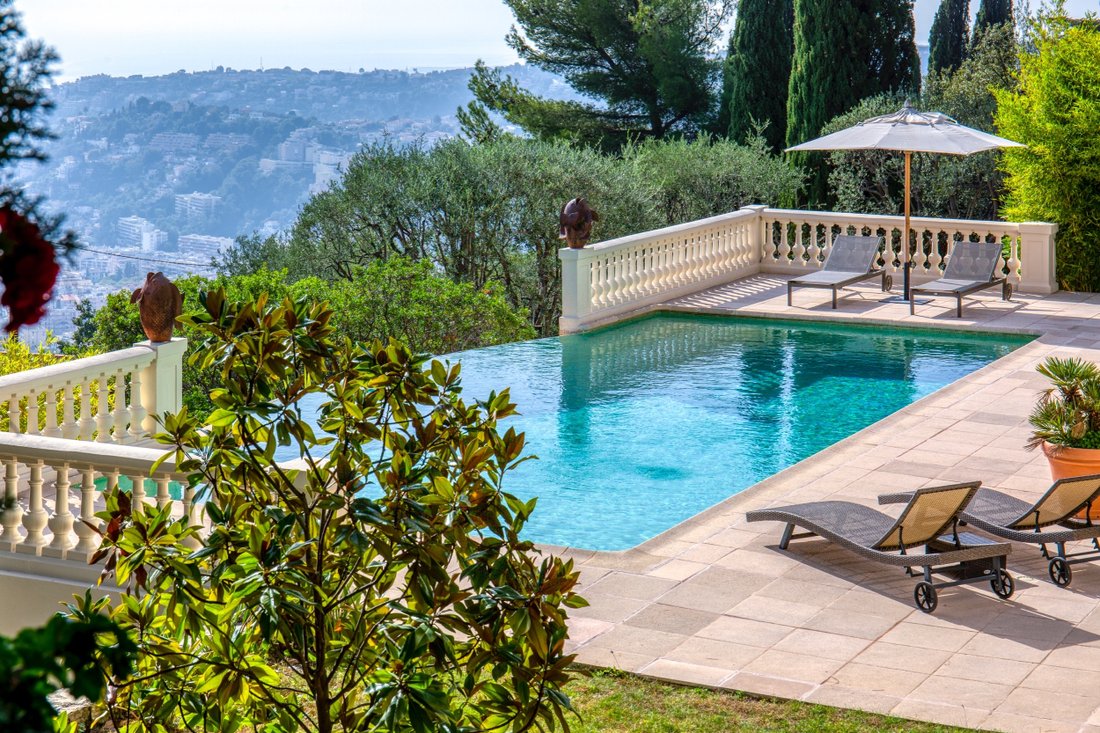 Neo Provençal Villa With Sea View In Nice, Provence Alpes Côte D'azur ...