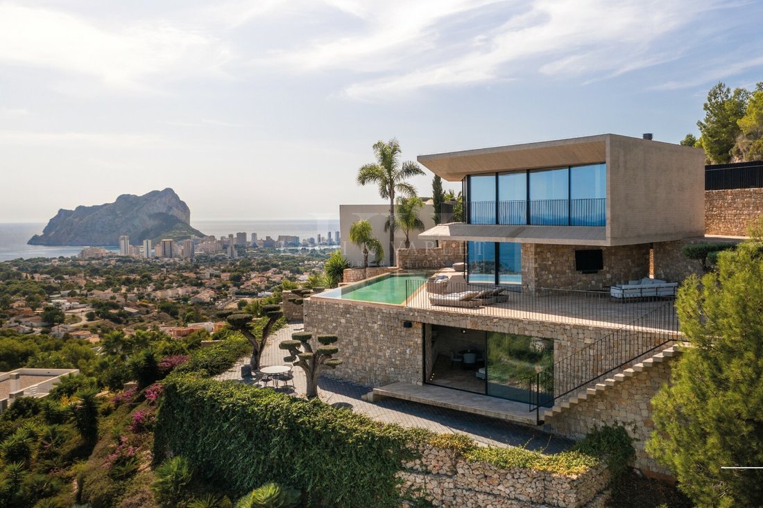 Luxury Villa With A Modern Design In Raw In Benissa, Valencian ...