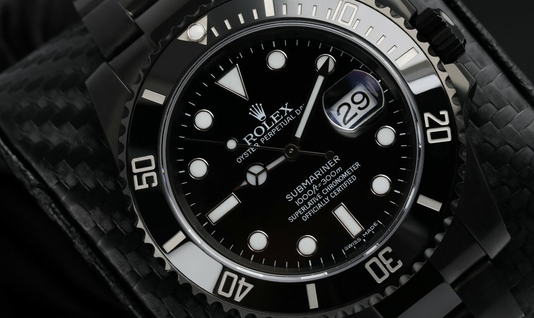 Rolex Submariner Date Black Pvd/Dlc Coated In New York, New York ...