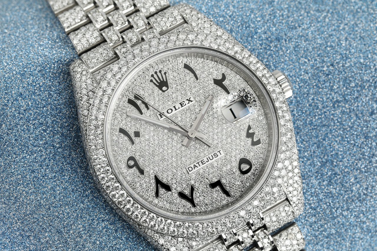 Diamond Iced Out Rolex Datejust 41 | 25 In New York, New York, United ...