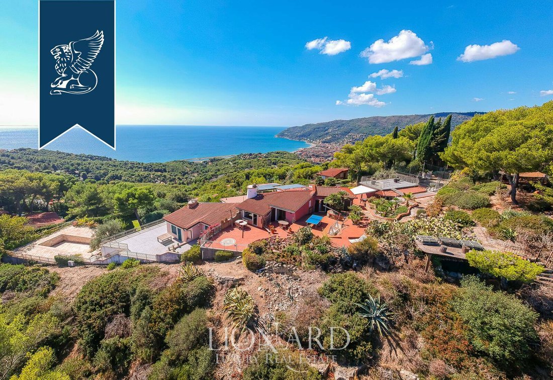 Charming Panoramic Estate On The Ligurian Riviera In Andora, Liguria ...